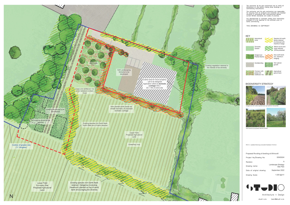 Whincroft Cottage plot: outline planning approved – StudiO Architecture ...
